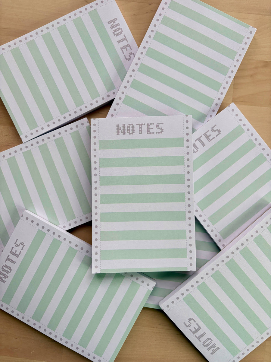 Dot Matrix Notepad – Pella Paperie
