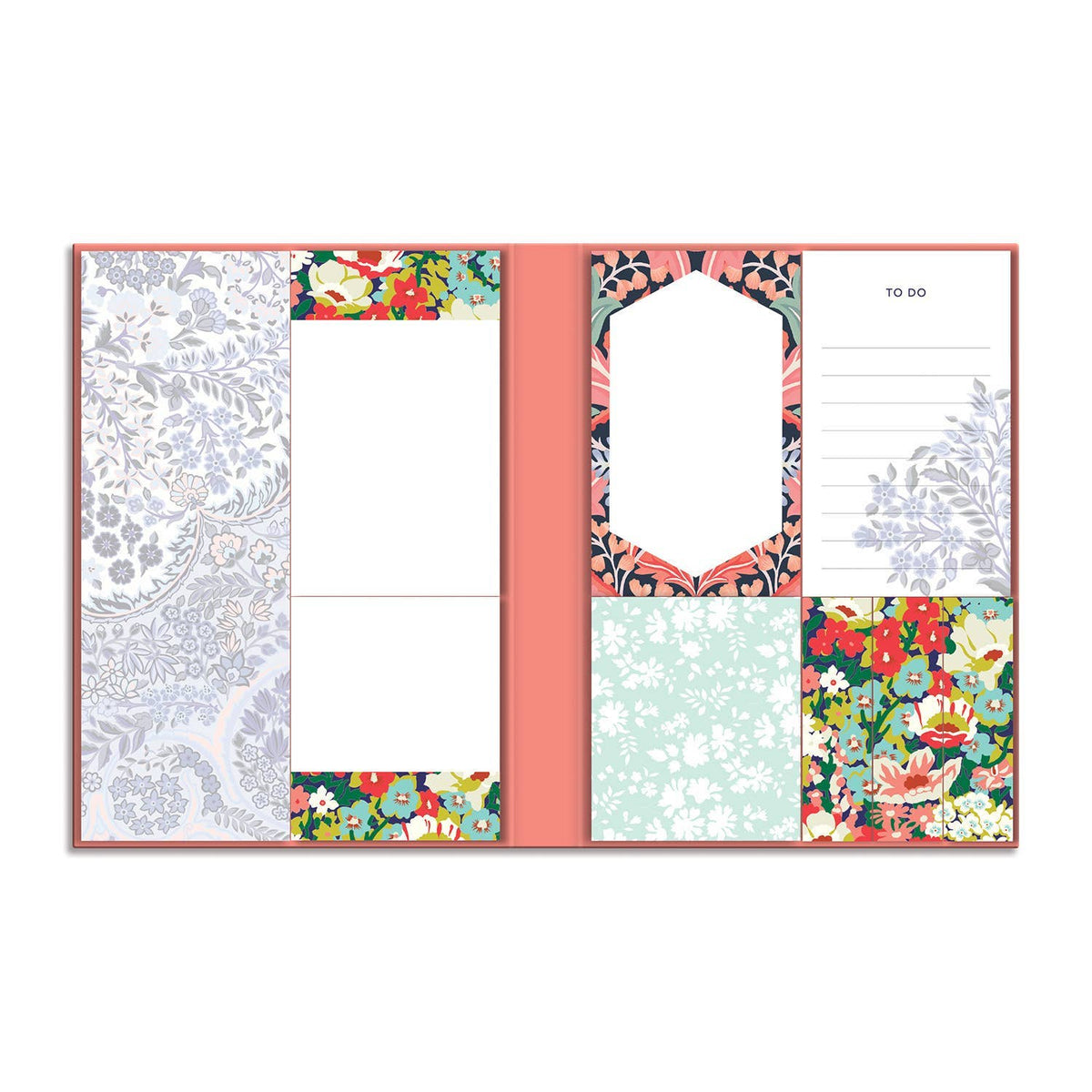 Liberty Floral Sticky Notes Hard Cover Book – Pella Paperie