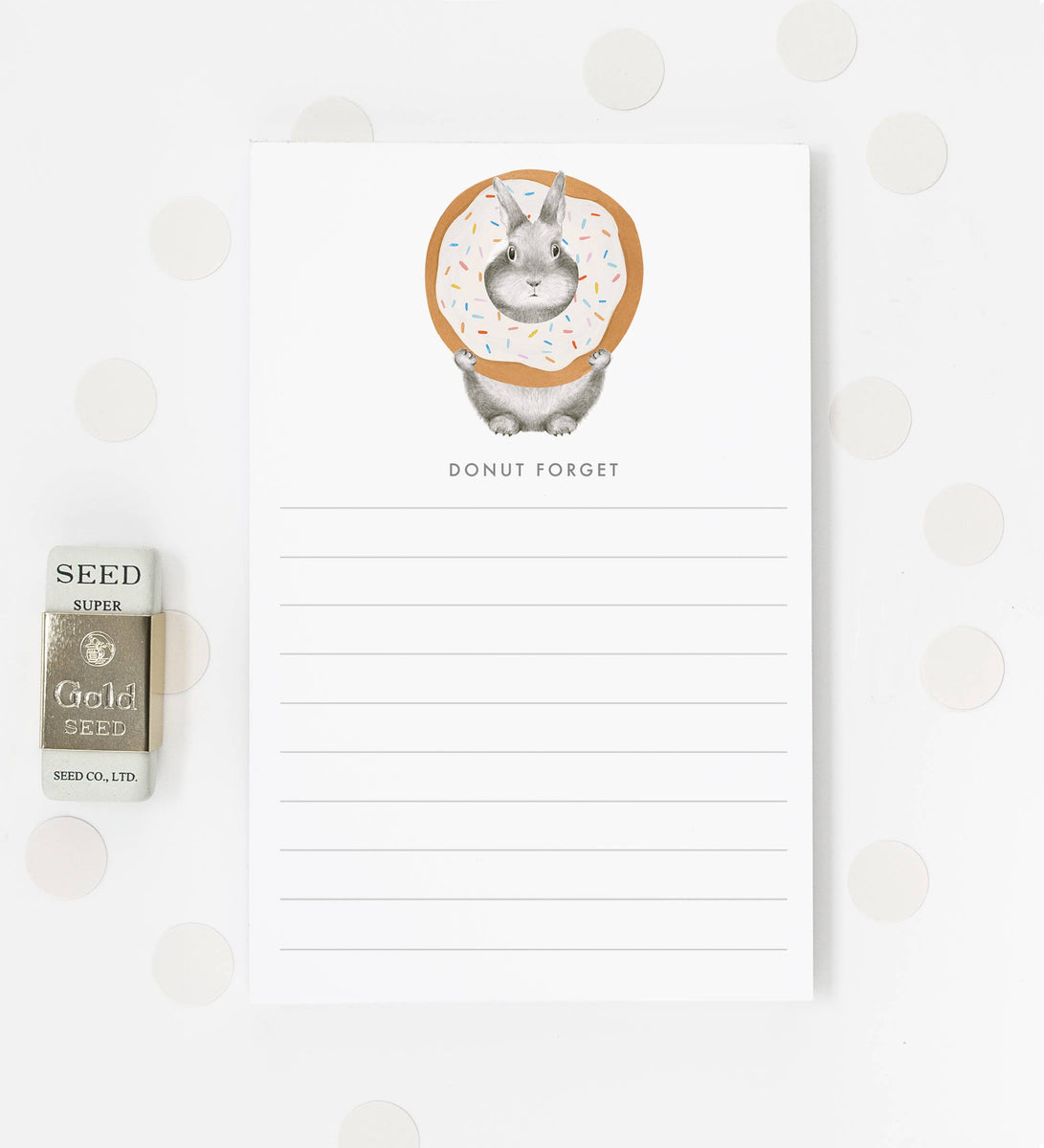 Donut Forget-Notepad – Pella Paperie
